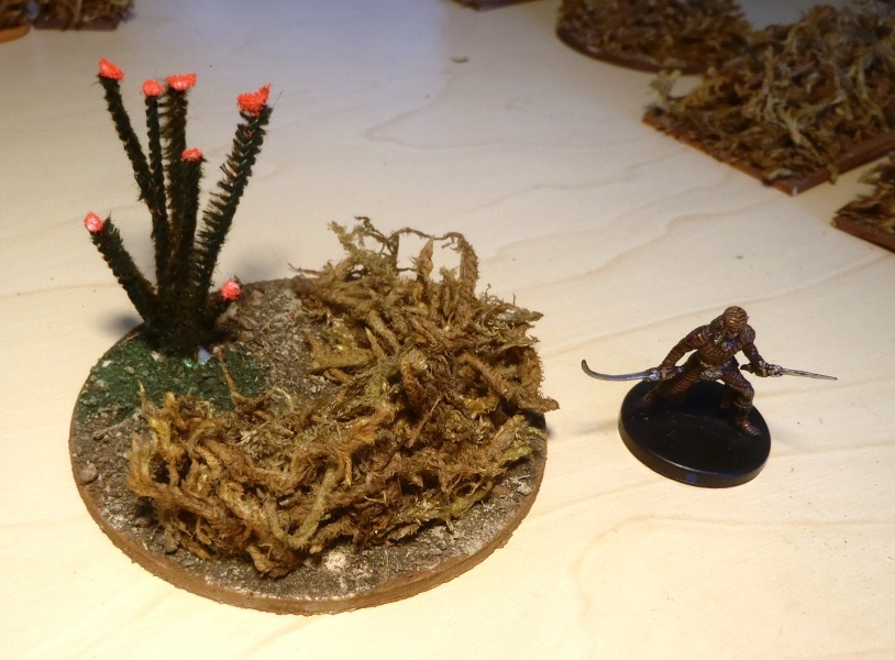 Burnt World of Athas - Brambleweed and other desert fauna